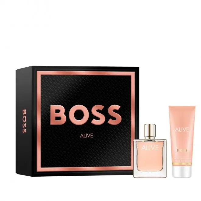 Coffret Boss Alive Eau de Parfum 50ml Lait Corps